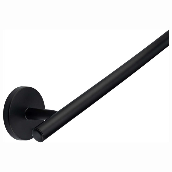 Towel Bar - Matte Black - Harney Hardware