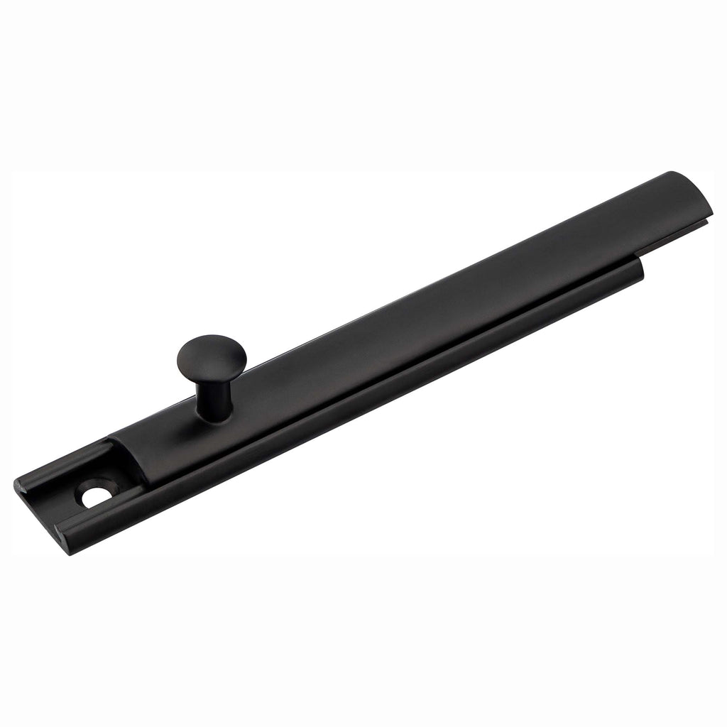 Surface Bolt - Matte Black - Harney Hardware