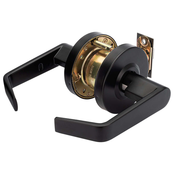 Commercial Door Lever Set Closet / Hall / Passage Function -Powder ...