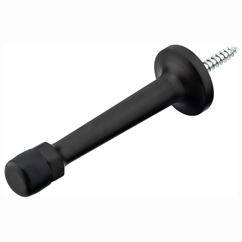 Door Stop - Matte Black - Harney Hardware
