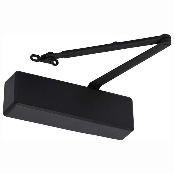 Commercial Door Closer -Powder Coated Matte Black - Harney Hardware