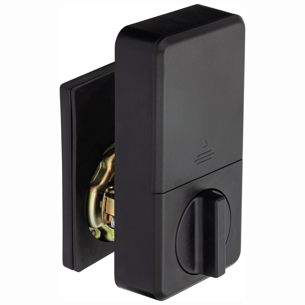 Electronic Keyless Deadbolt - Matte Black - Harney Hardware