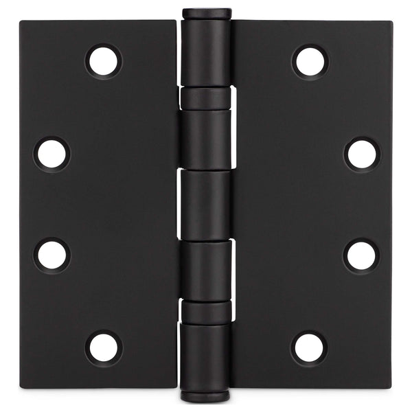 Commercial Door Hinges - Powder Coated Matte Black - Harney Hardware