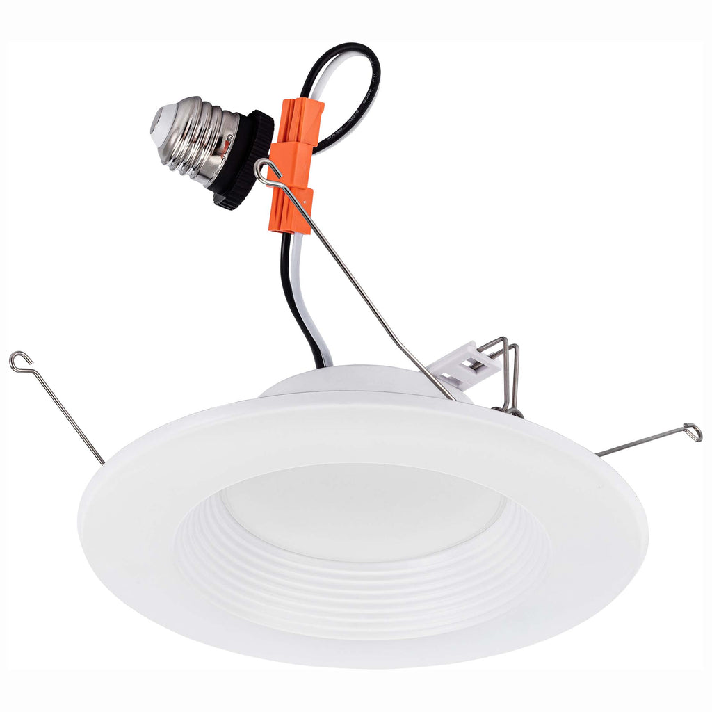 Recessed Fixture Retrofit E-26 Downlight - White - Harney Hardware