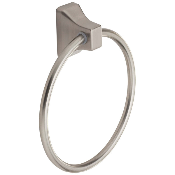 Towel Ring - Satin Nickel - Harney Hardware