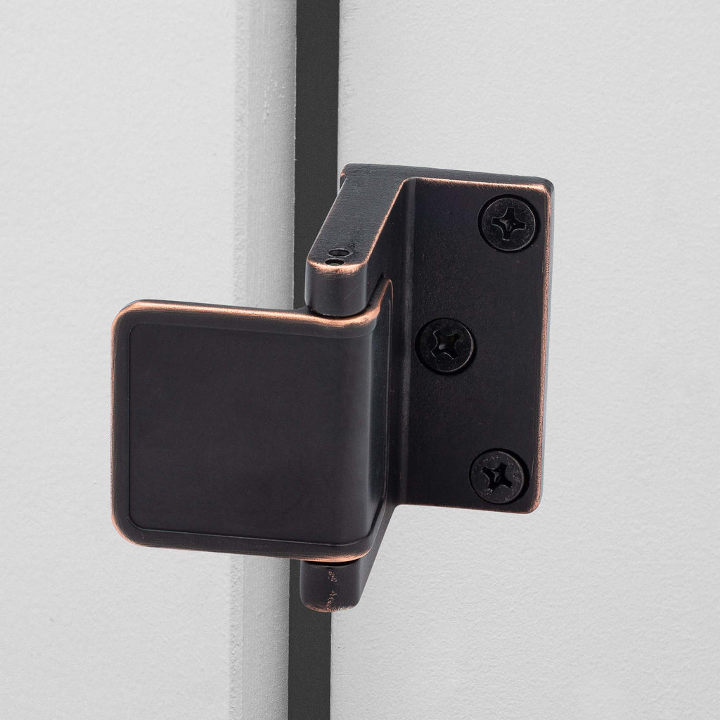 Security Door Guard - Venetian Bronze - Harney Hardware