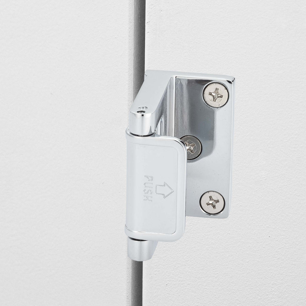 Security Door Guard - Chrome - Harney Hardware