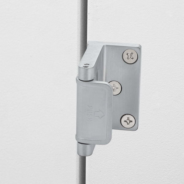 Security Door Guard - Satin Chrome - Harney Hardware