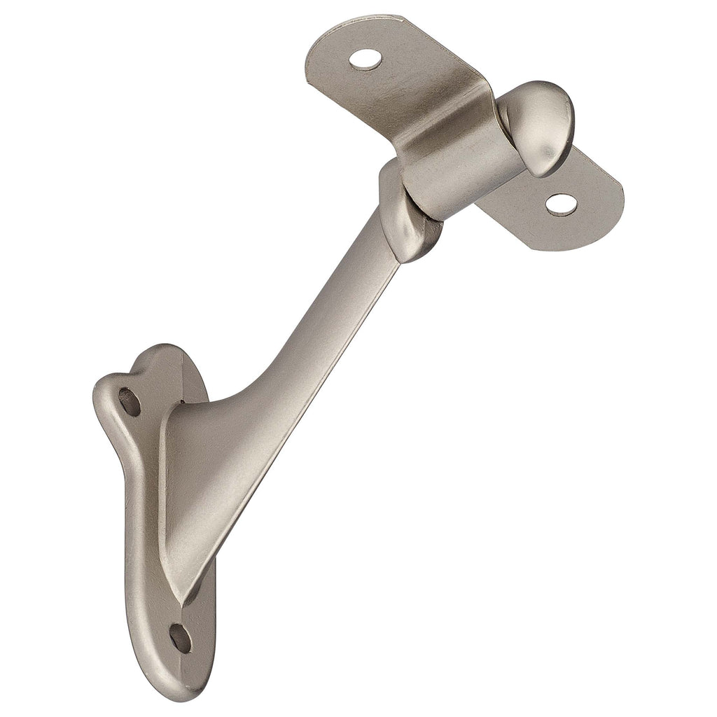 Handrail Bracket - Satin Nickel Finish - Harney Hardware
