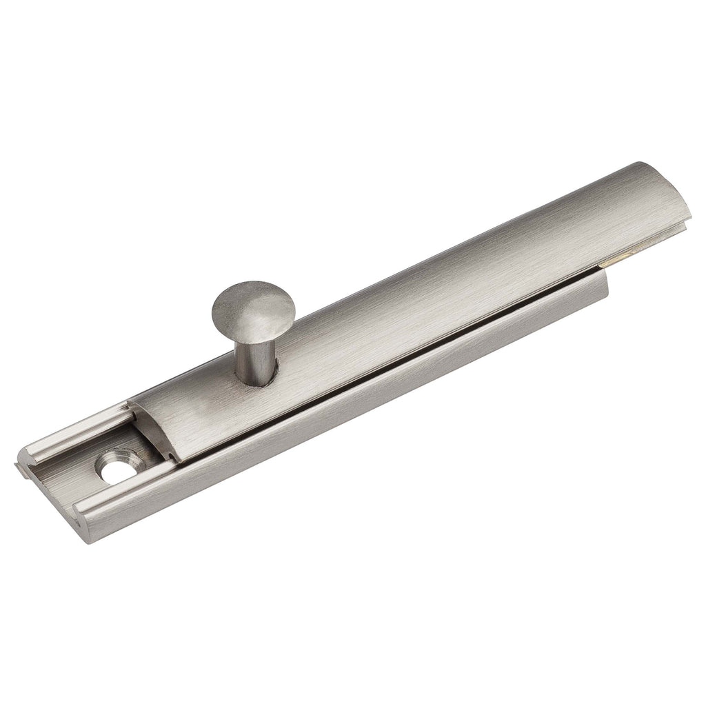 Surface Bolt - Satin Nickel - Harney Hardware