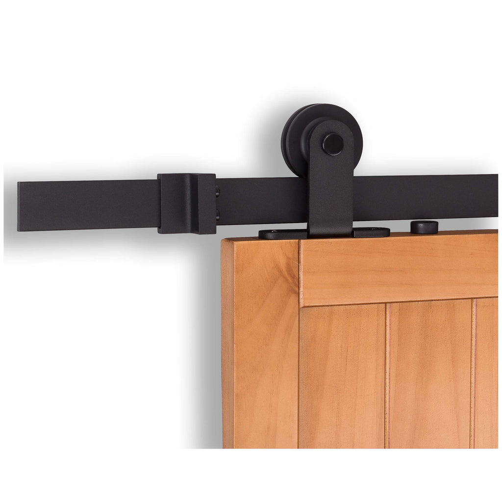 Barn Door Hardware - Matte Black - Harney Hardware