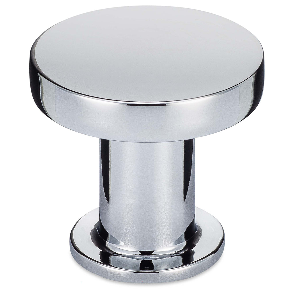 Cabinet Knob - Chrome - Harney Hardware