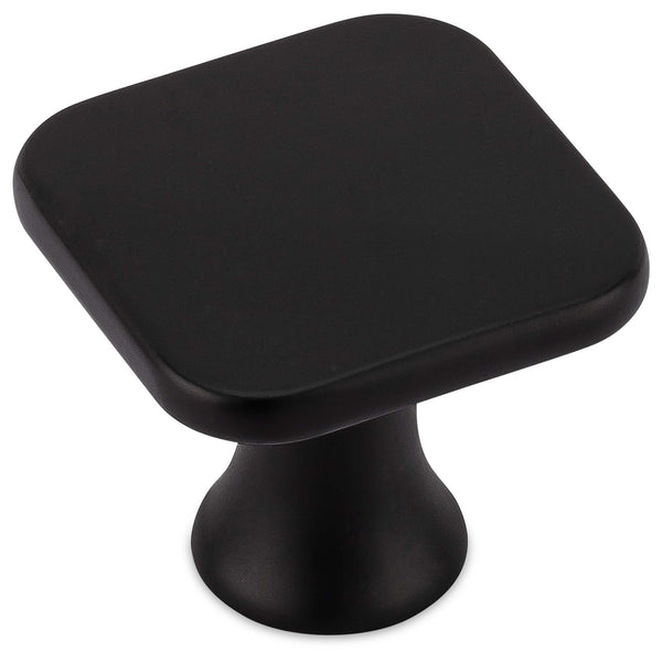 Cabinet Knob - Matte Black - Harney Hardware