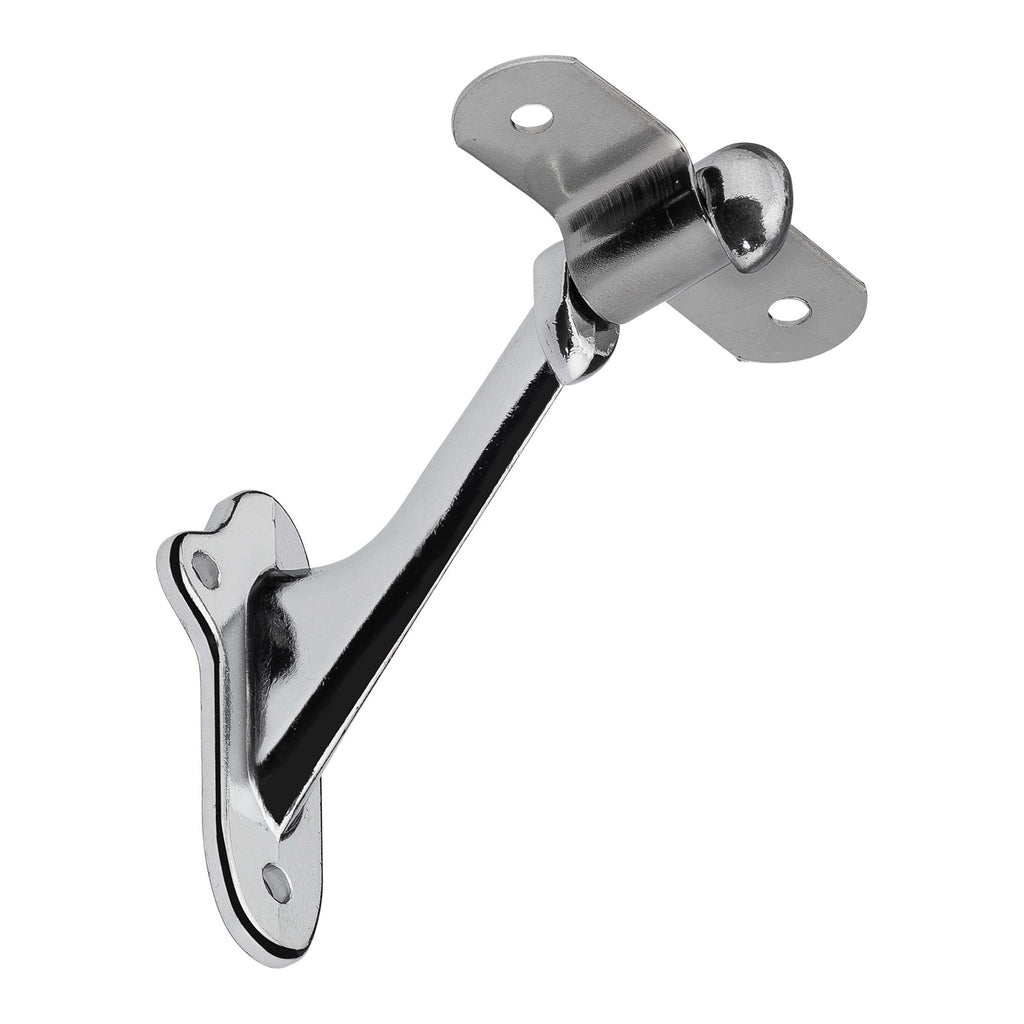 Handrail Bracket - Chrome Finish - Harney Hardware