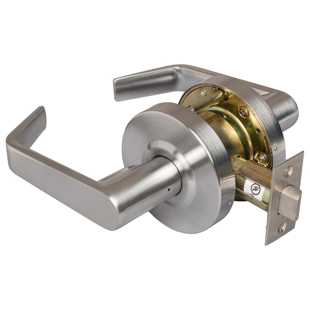 Commercial Door Lever Set Closet / Hall / Passage Function - Satin ...