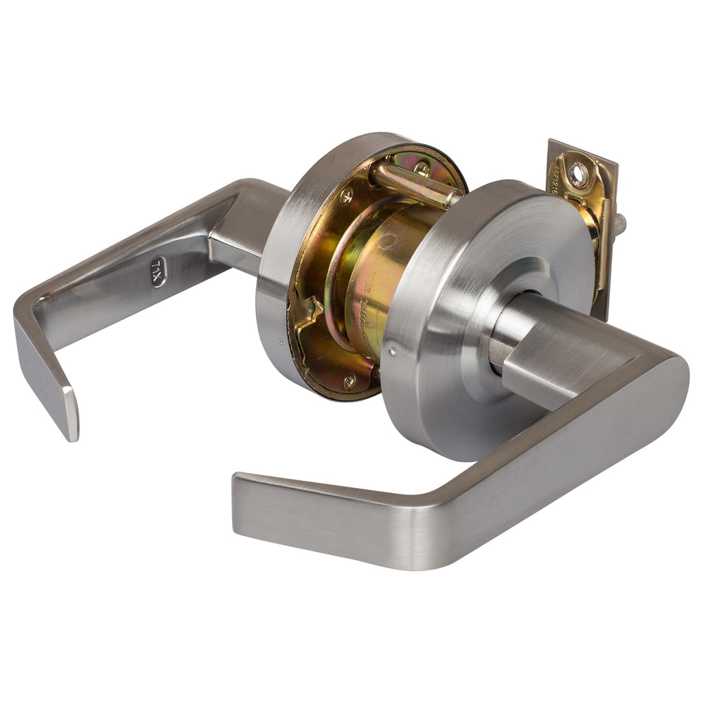 Commercial Door Lever Set Classroom / Keyed Function - Satin Chrome ...