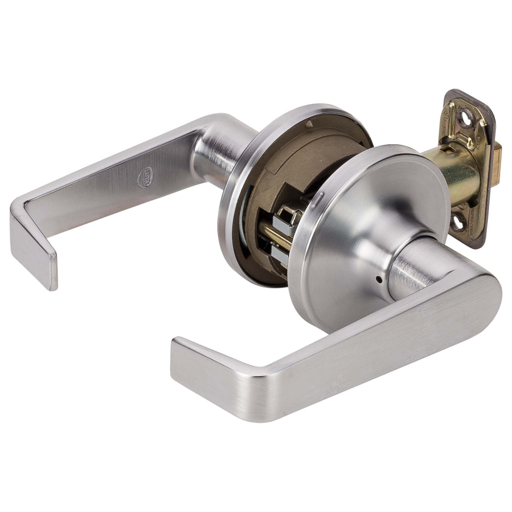 Commercial Door Lever Set Closet / Hall / Passage Function - Satin ...