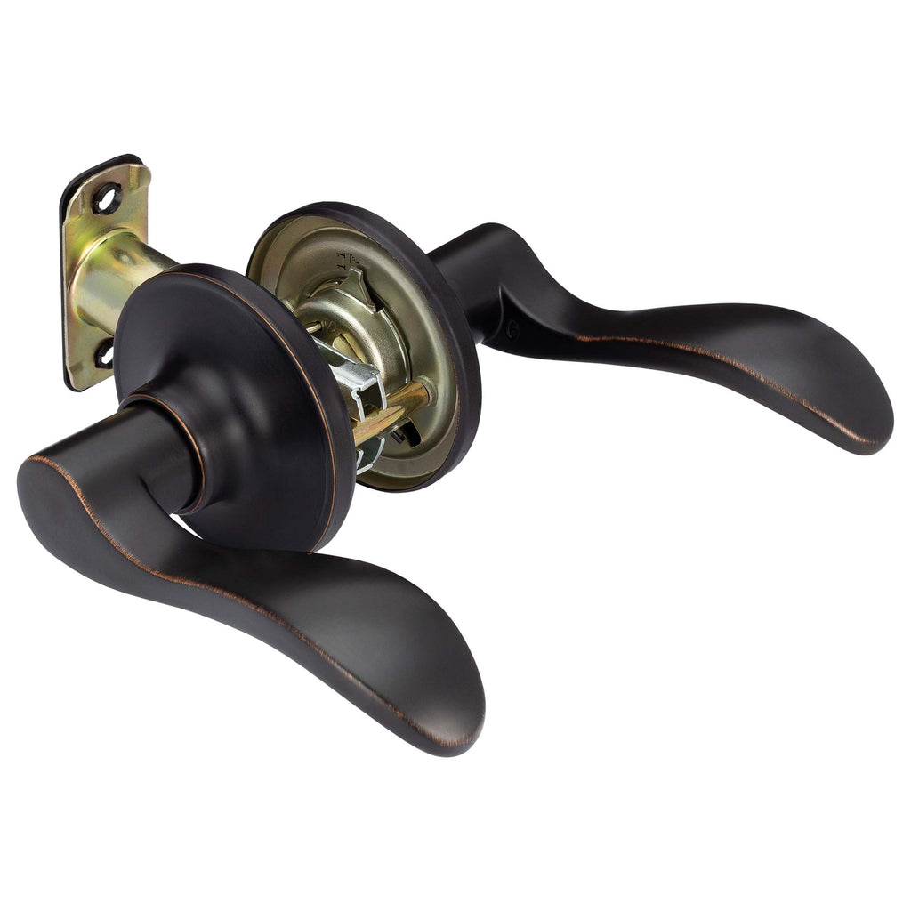 Door Lever Set Closet / Hall / Passage Function Dakota Collection ...