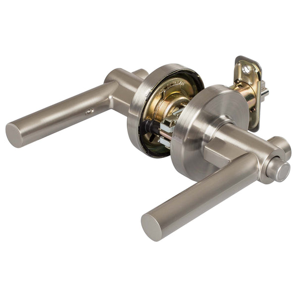 Door Lever Set Keyed / Entry Function Contemporary Style Riley ...