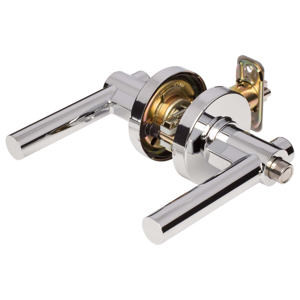 Door Lever Set Keyed / Entry Function Contemporary Style Riley ...
