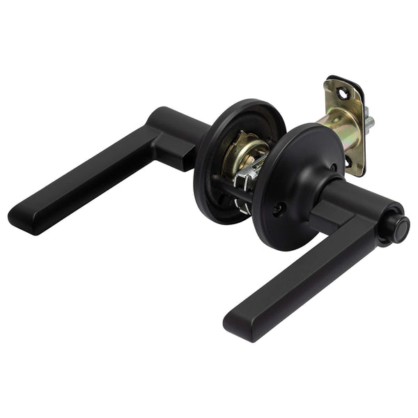 Door Lever Set Keyed / Entry Function Contemporary Style Fallon ...