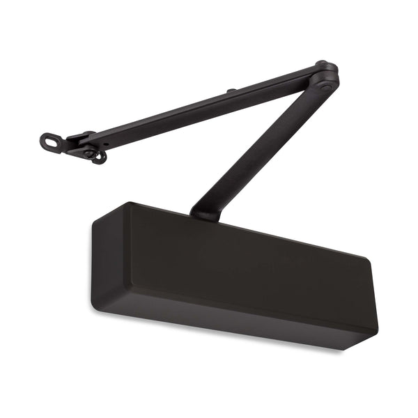 Commercial Door Closer - Powder Coated Bronze - Harney Hardware