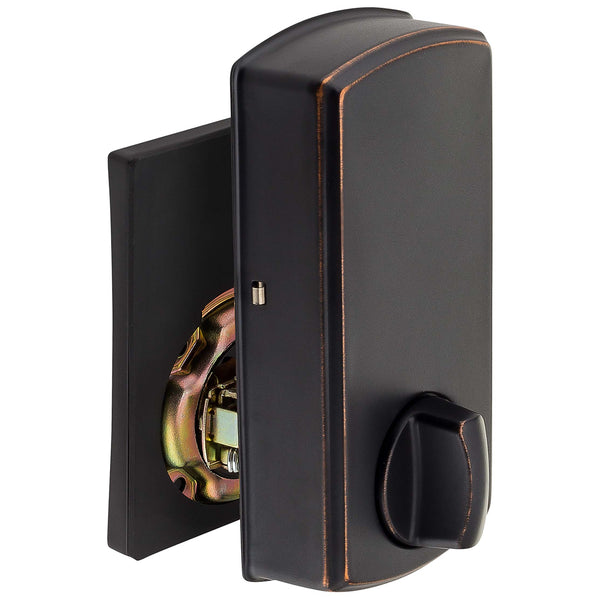 Electronic Keyless Deadbolt - Venetian Bronze - Harney Hardware
