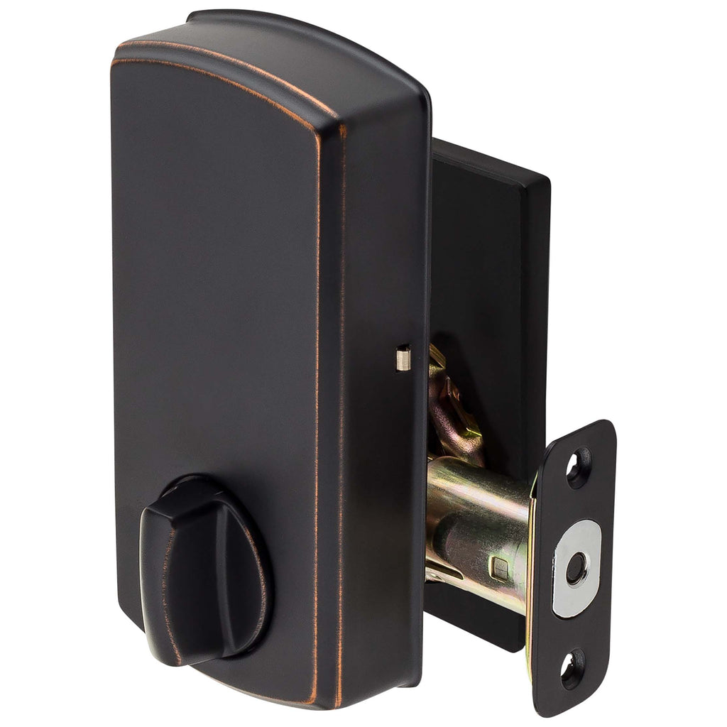 Electronic Keyless Deadbolt - Venetian Bronze - Harney Hardware