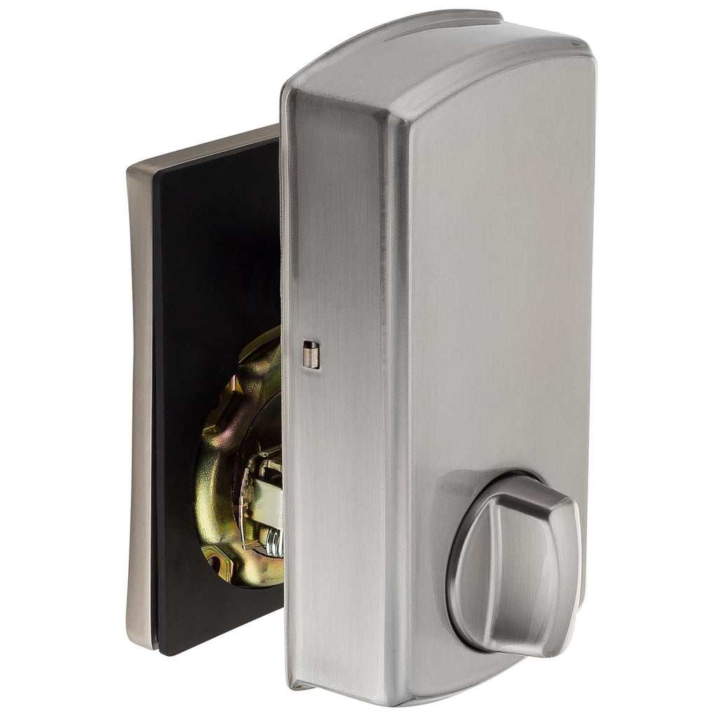 Electronic Keyless Deadbolt - Satin Nickel - Harney Hardware