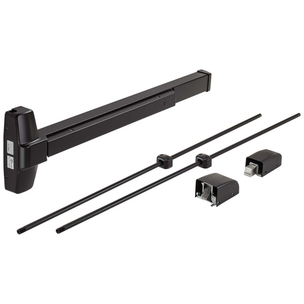 Vertical Rod Exit Device - Powder Coated Bronze - Harney Hardware