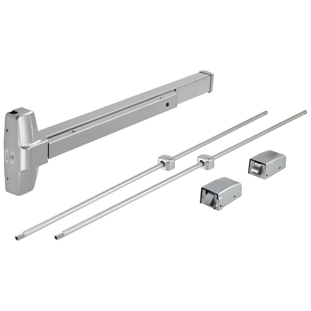 Vertical Rod Exit Device - Powder Coated Aluminum - Harney Hardware
