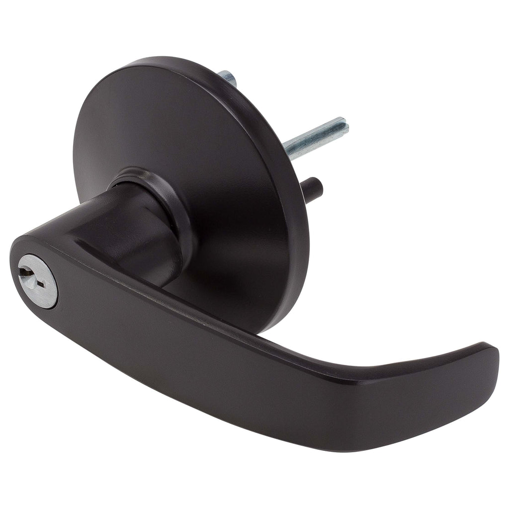 Panic Exit Device Classroom / Keyed Function Lever Trim - Powder Coated ...