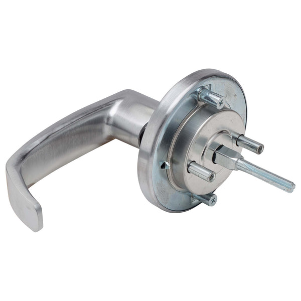 Panic Exit Device Passage / Hallway Function Lever Trim - Satin Chrome ...